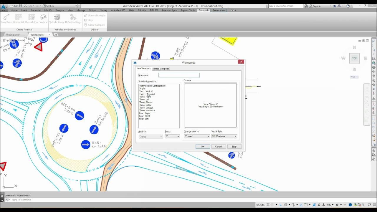 Autopath EasyDrive - Swept path analysis (video 3.) - YouTube