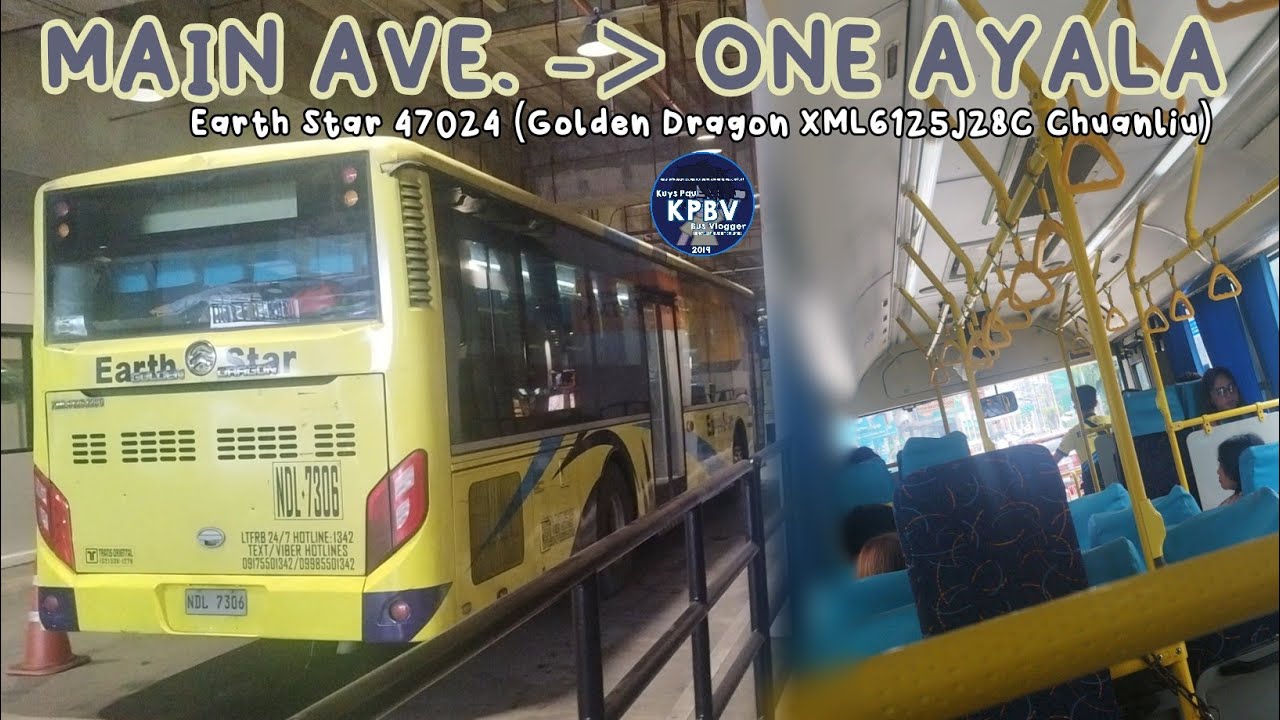 ONBOARD!! Bus Ride Earth Star 47024 (Golden Dragon XML6125J28C) || MAIN ...