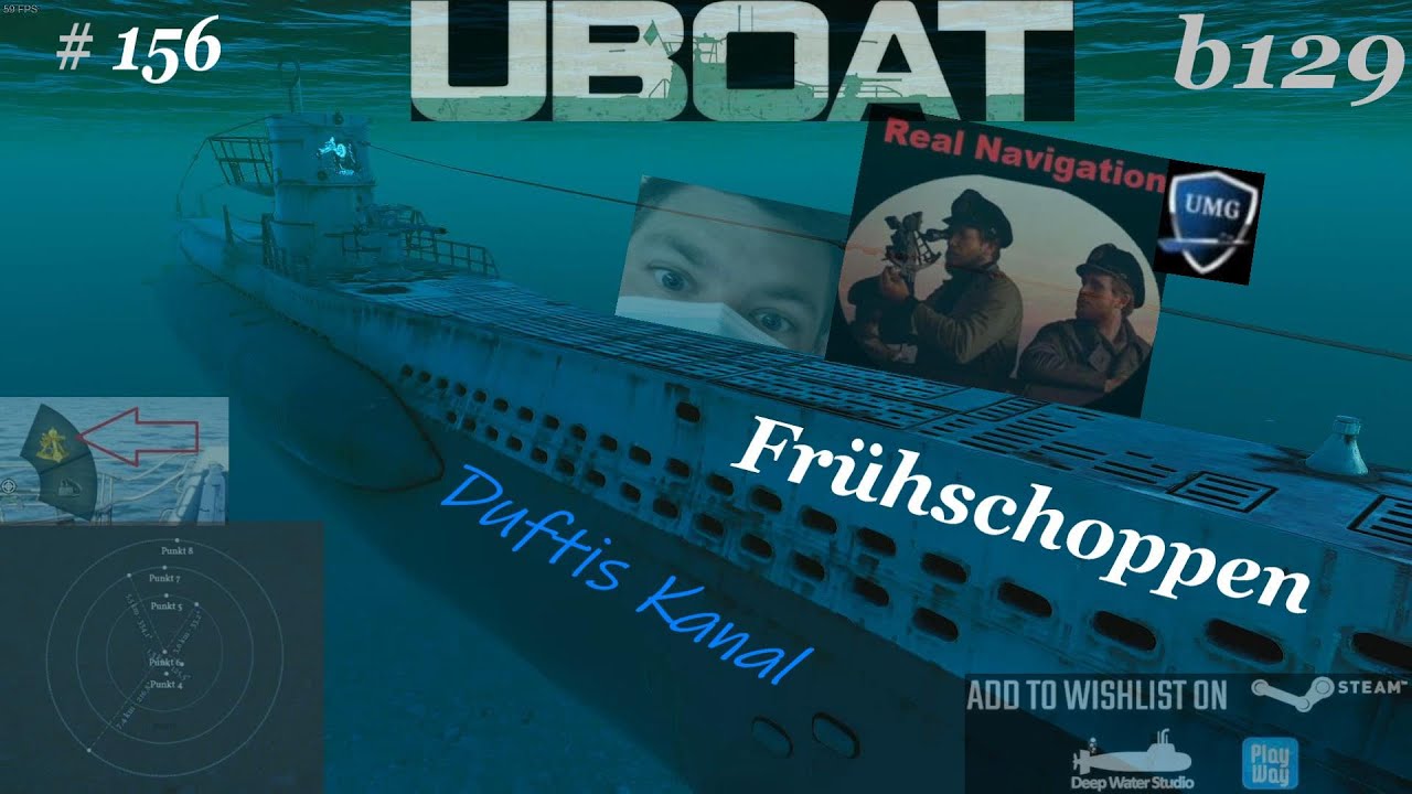 UBOAT # 156 Real Navigation - YouTube