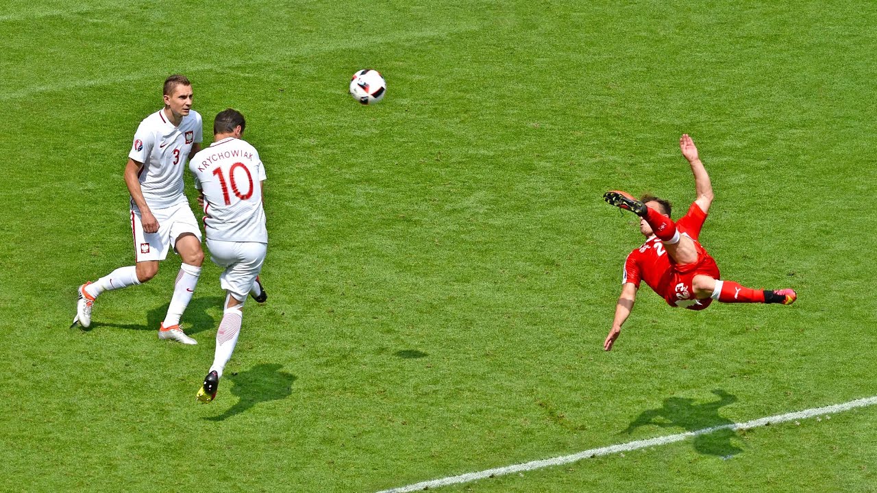 Bicycle Kicks Scored from Outside the Box !!! - YouTube
