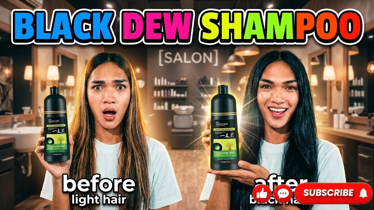 VLOG#40💛YAGUAN BLACK DEW SHAMPOO REVIEW 🥰🧴👧|| @JessieBayang08 - YouTube