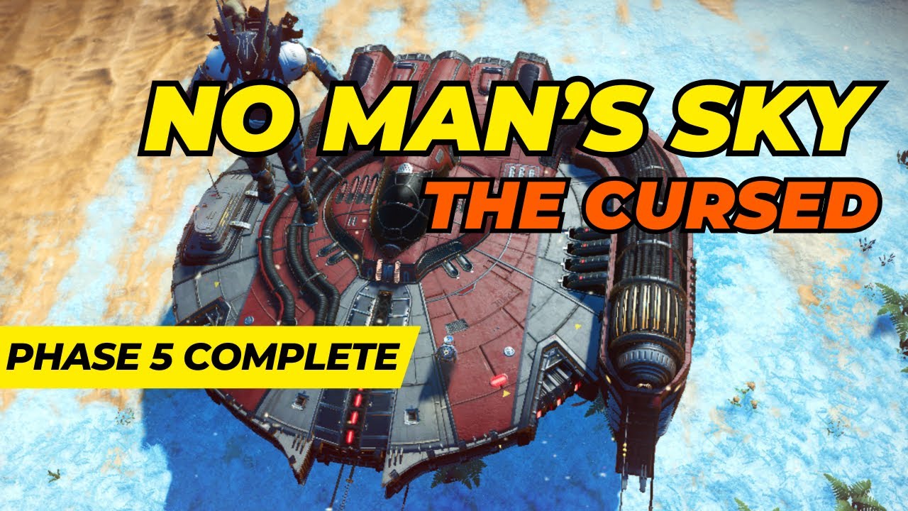 A SCARY RIDE!! No Man's Sky The Cursed Expedition #16 - Phase 5 ...