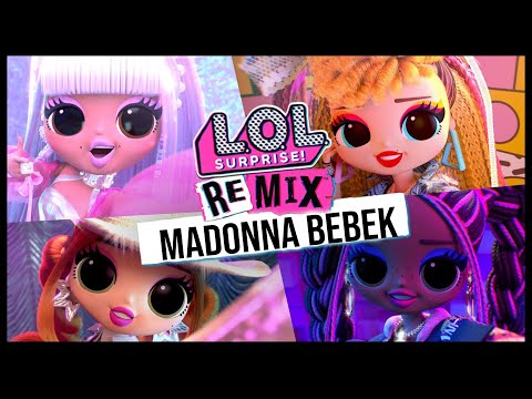 OMG LOL SÜRPRİZ MADONNA BEBEK 90’lar GERÇEK SAÇLI REMIX BEBEKLER Dobişko Tv