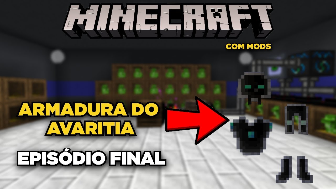 CONSEGUI A ARMADURA DO AVARITIA - MINECRAFT com Mods #37 (ÚLTUMO ...
