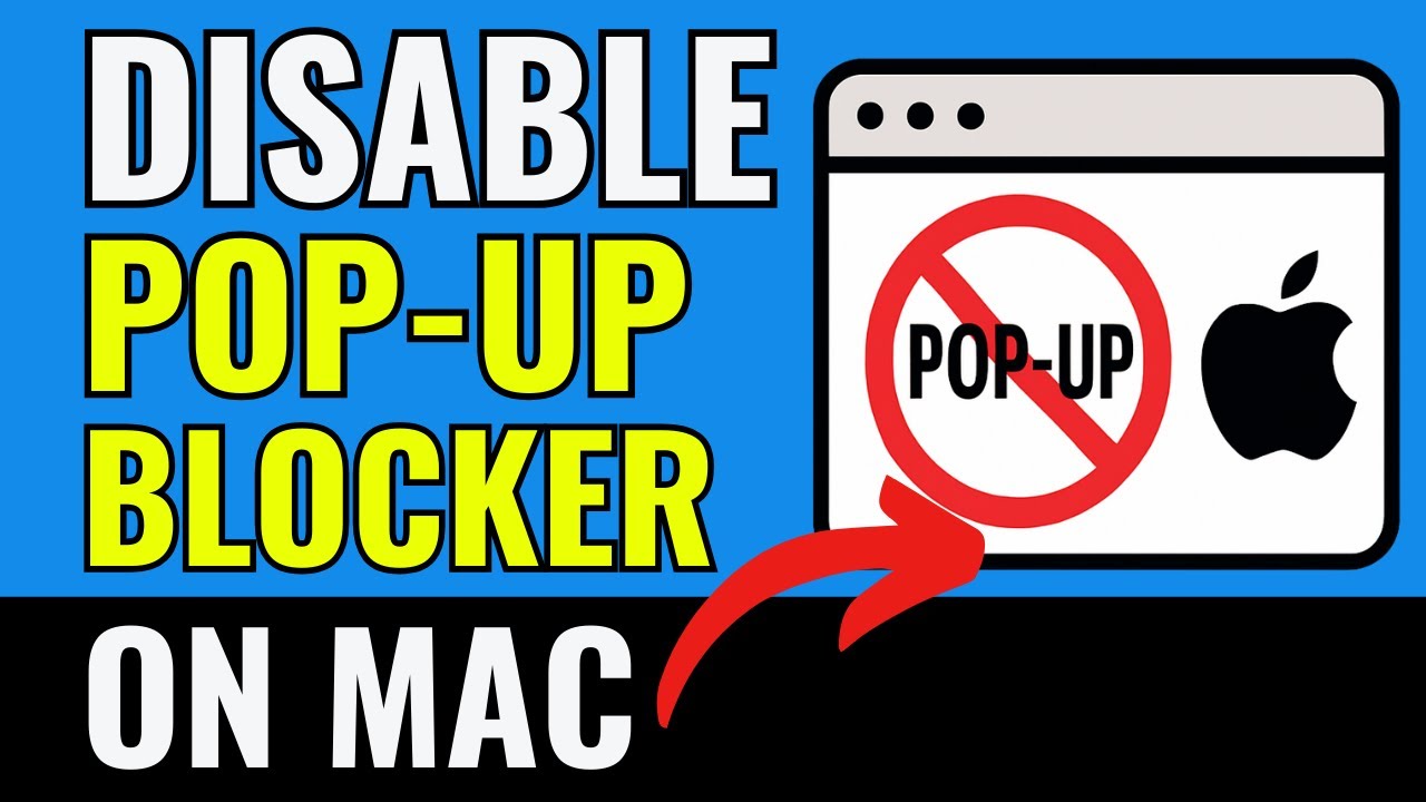 How to Turn off Pop Up Blocker On Mac (Safari Browser) | Disable Pop Up ...