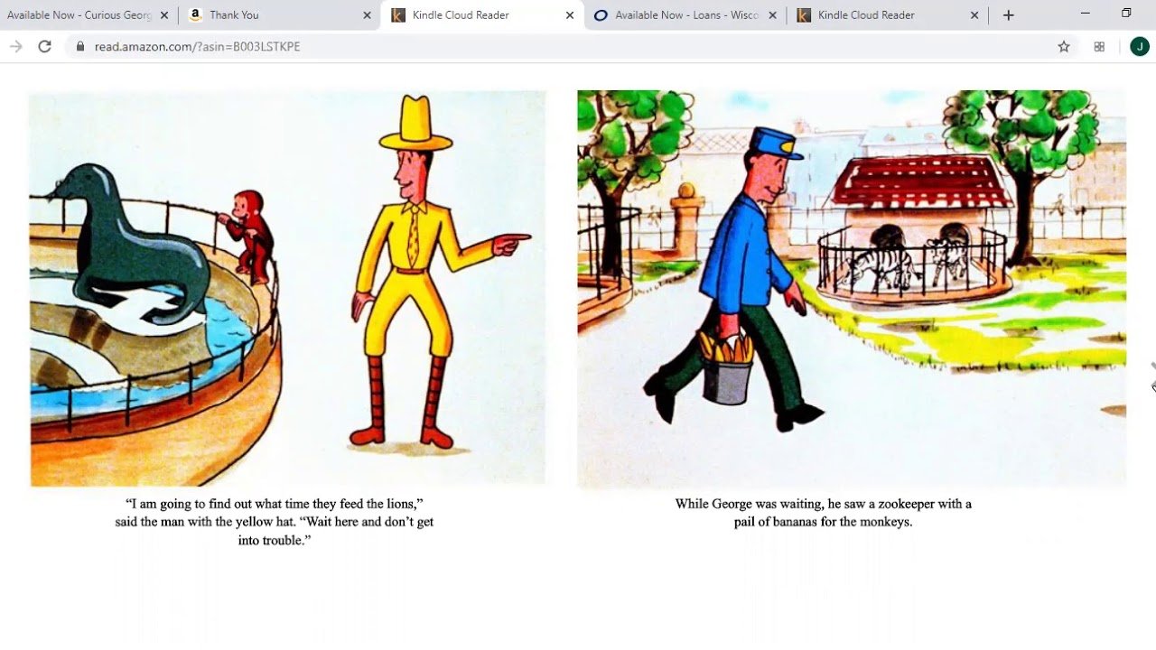 Curious George Visits the Zoo - YouTube