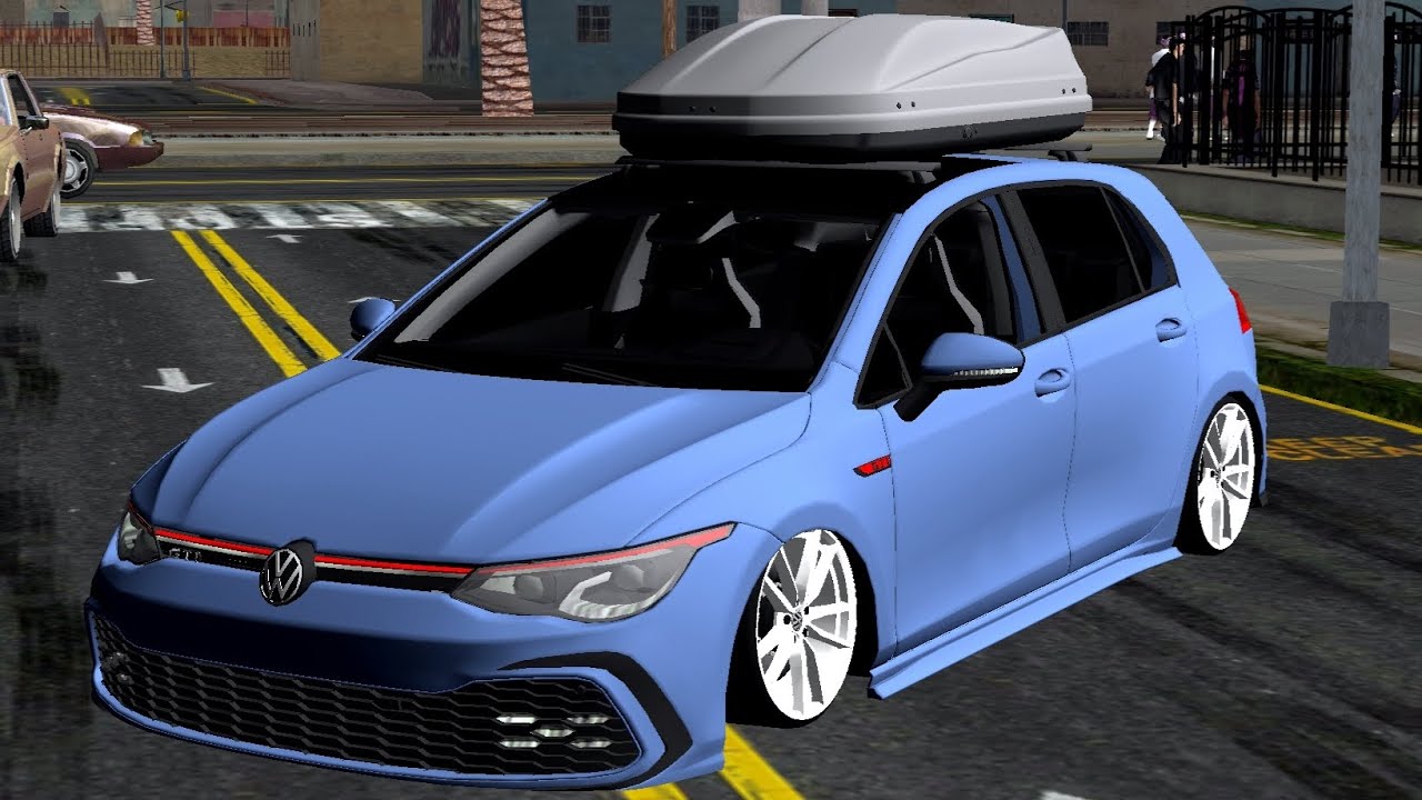 VW GOLF 8 STANCE BAGGED - YouTube