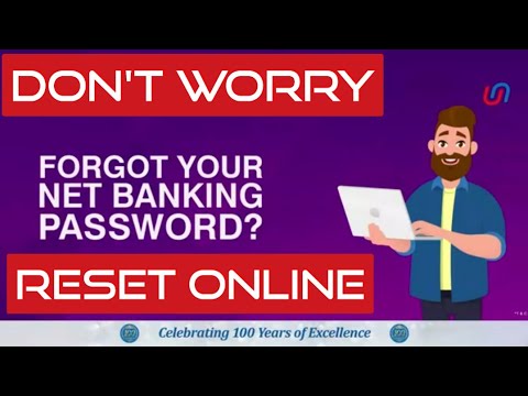 Union Bank internet Banking login and transaction Password Reset Union ...