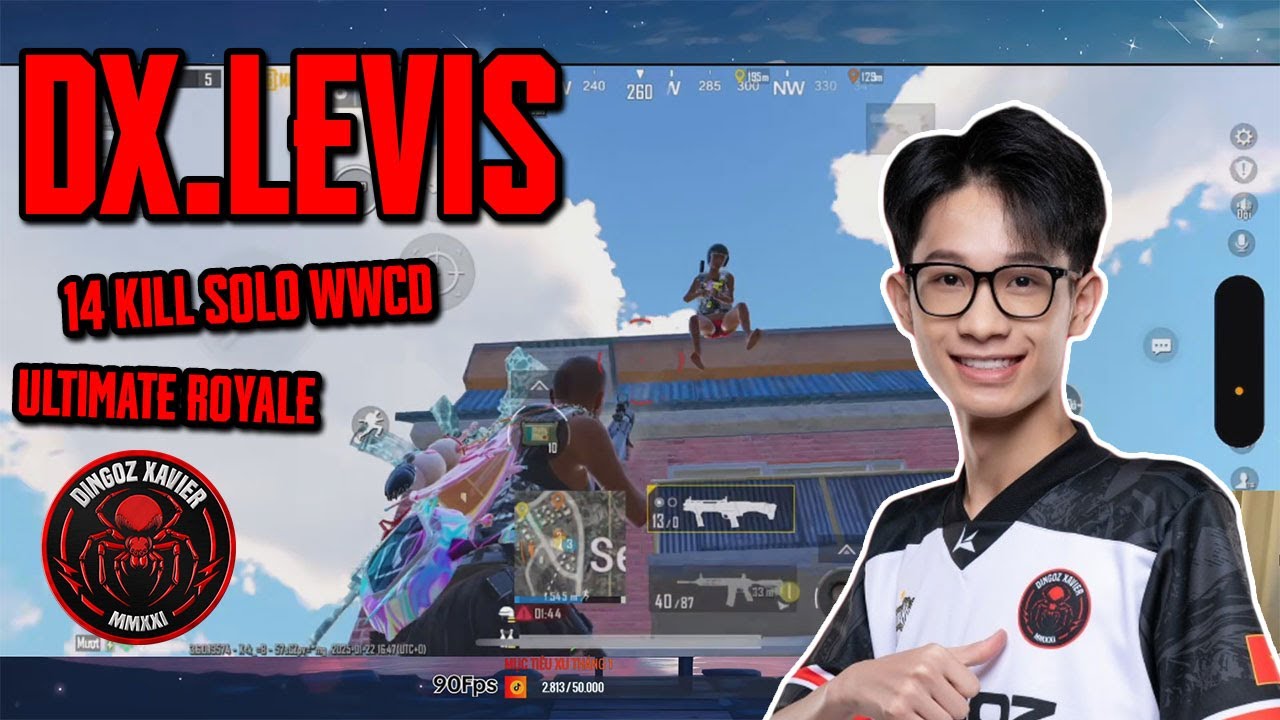 PUBG Mobile Vietnam : DX.LeVis 14 killl!!! Solo WWCD Ultimate Royale ...