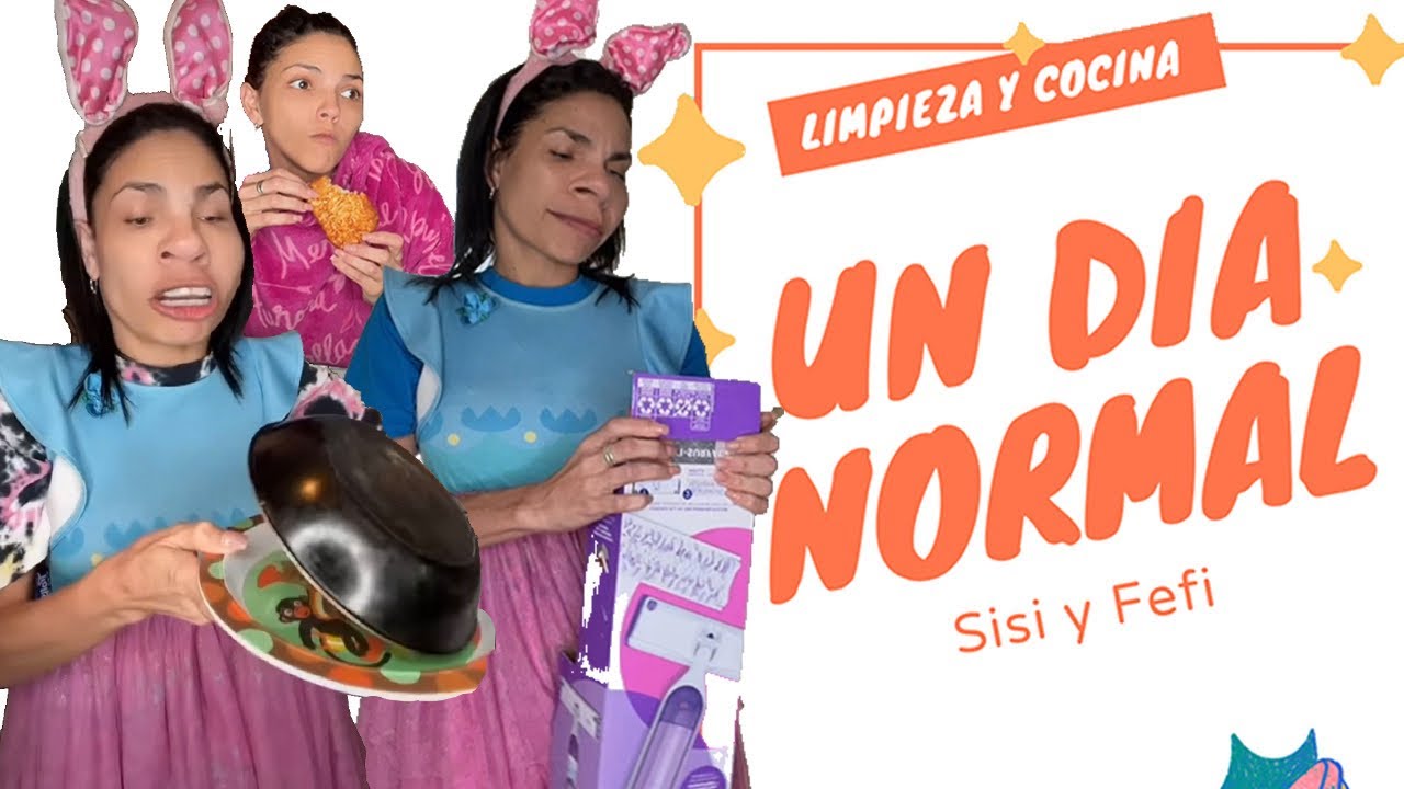 Sisi y Fefi: Cociando y Limpiando - YouTube