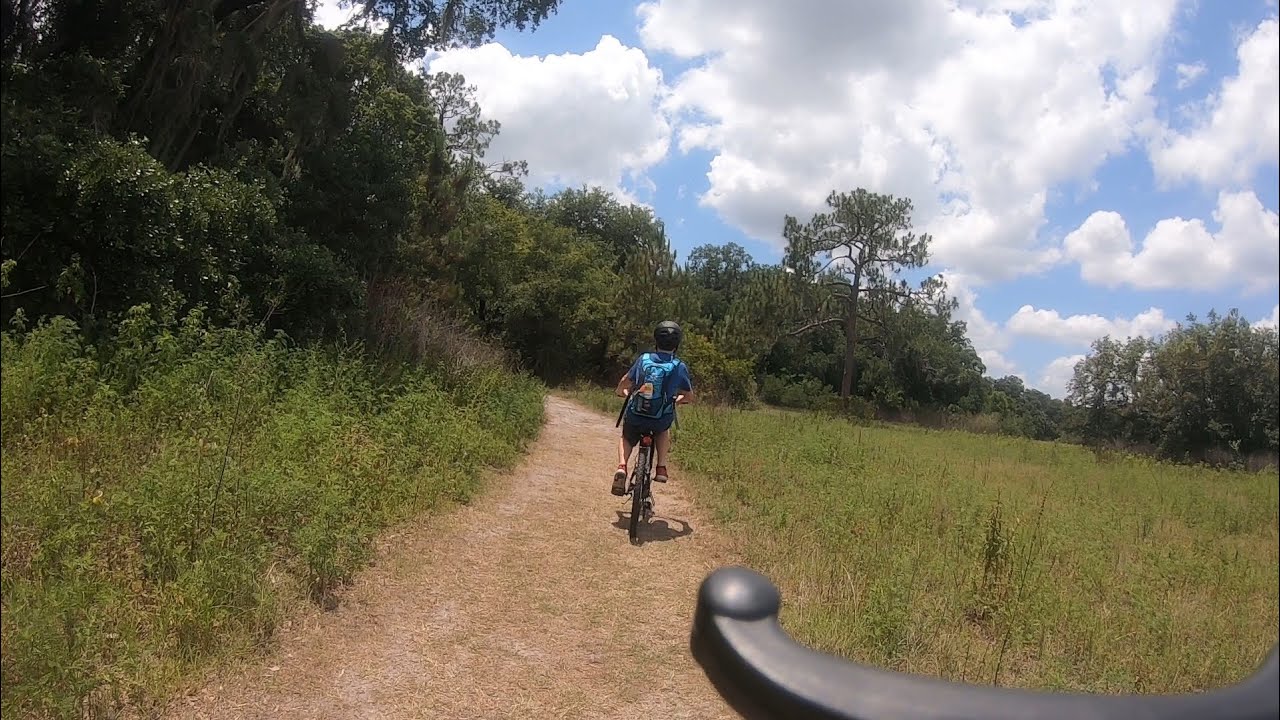 Biking at Marshall Hampton Reserve 05/31/2021 - YouTube