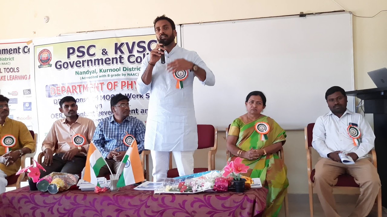 Honourable MLA NDL Sri Shilpa Ravichandra Kishore Reddy garu at PSC ...