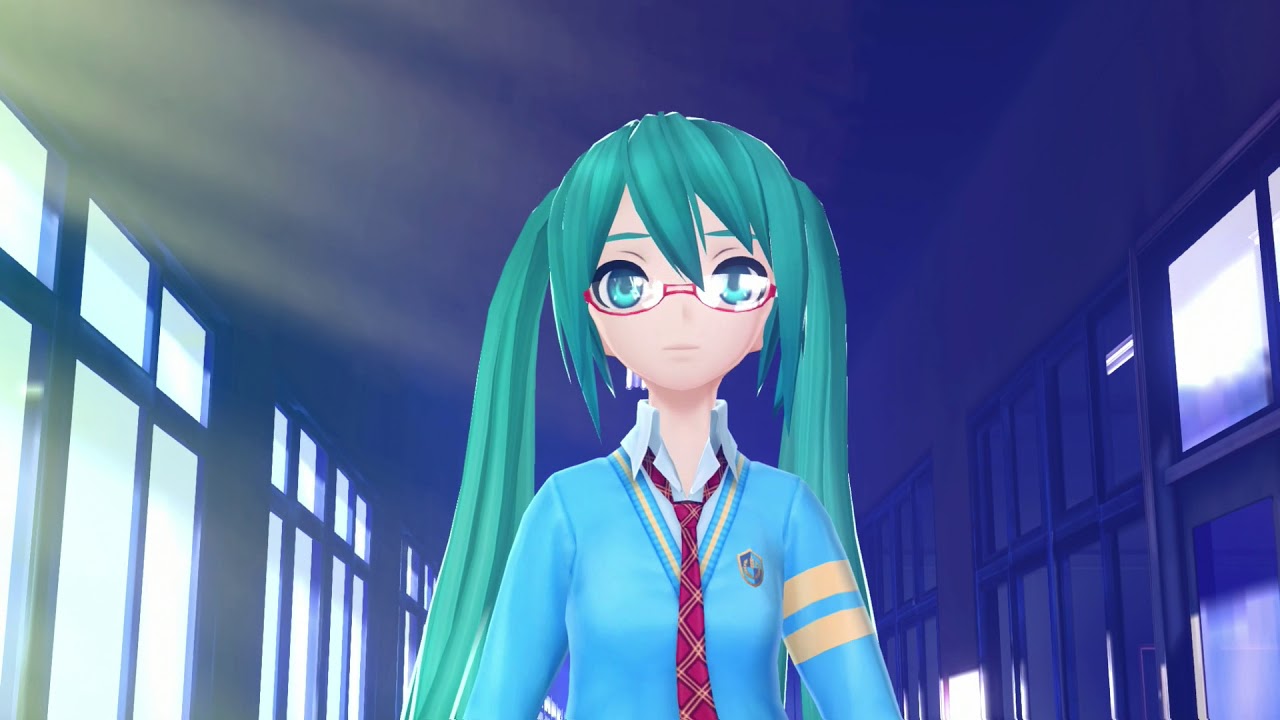 Hatsune Miku -Project DIVA- F - Monochrome∞Blue Sky - YouTube
