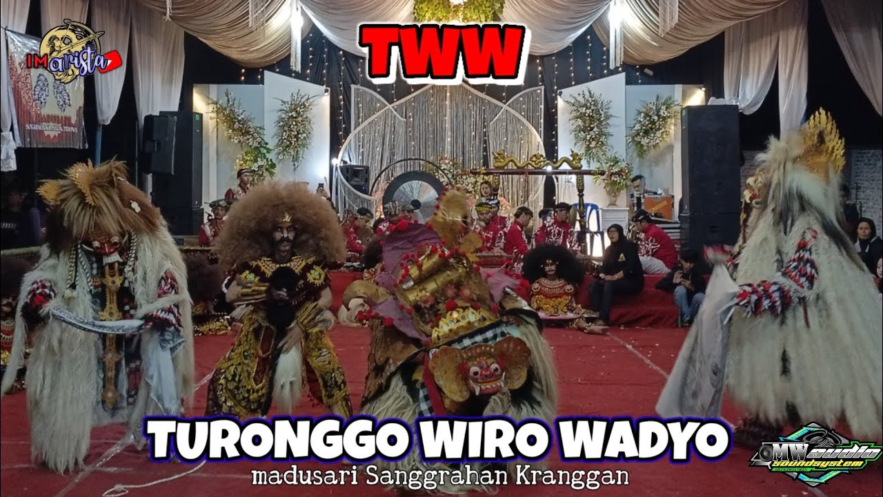 TWWKECEE TURONGGO WIRO WADYO LIVE PERFORM MADUSARI SANGGRAHAN KRANGGAN ...