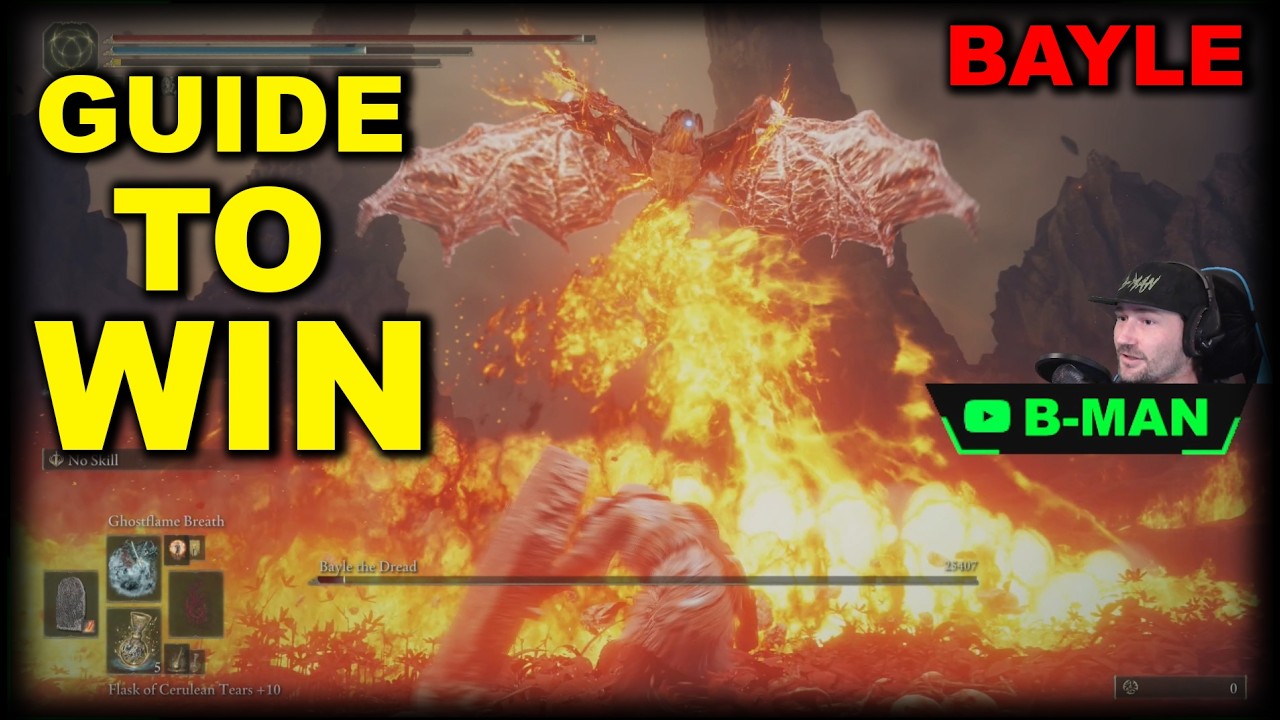 Bayle the Dread Boss fight GUIDE for Elden Ring DLC shadow of the ...