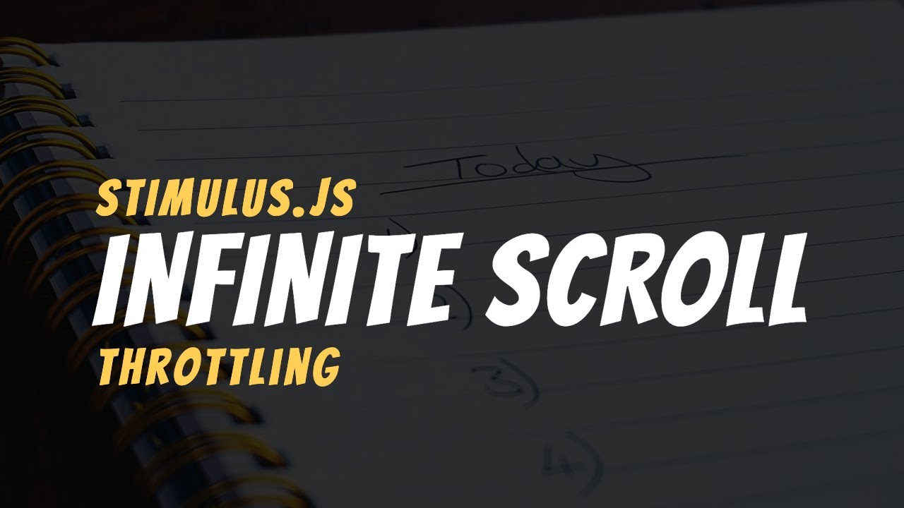 Throttling Events in Javascript: Infinite Scroll | Preview - YouTube