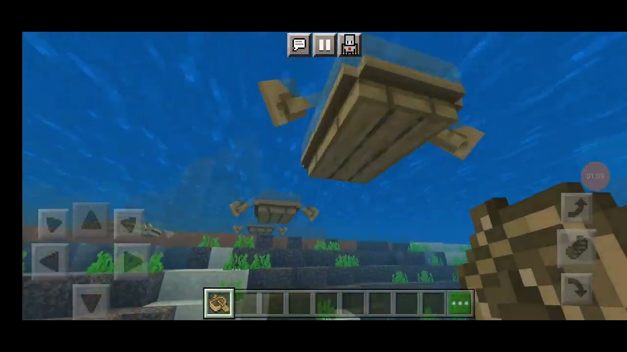 BOAT CLUTCH IN MINECRAFT!!!😱 - YouTube