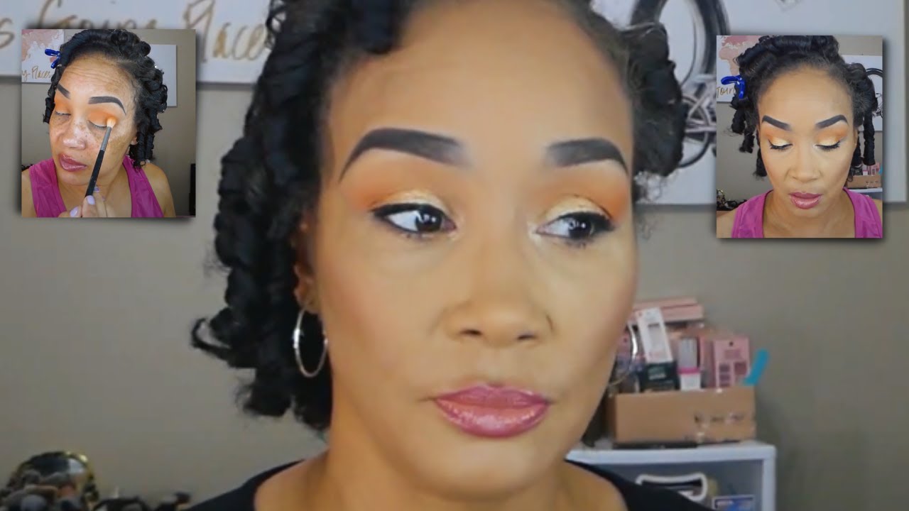 "DETAILED* Simple Eyeshadow + Full Face Tutorial | Michelle Lynn - YouTube