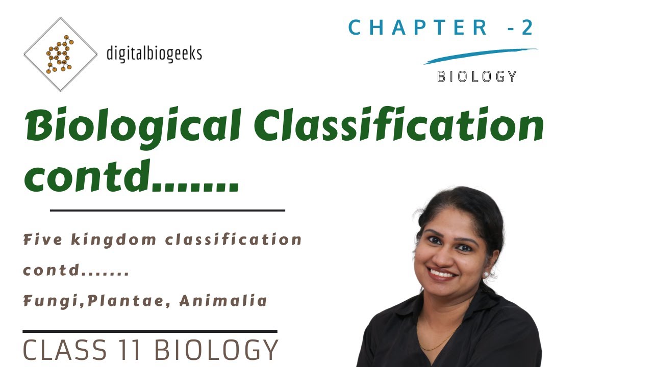 Class 11 Biology Chapter 2 Biological Classification NCERT - YouTube