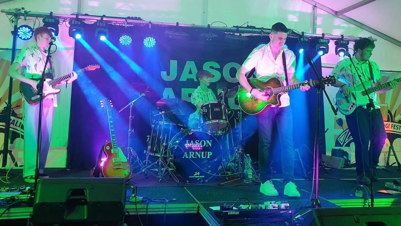 Jason Arnup Band Live opening of Haydon Bridge Festival 2024 - YouTube