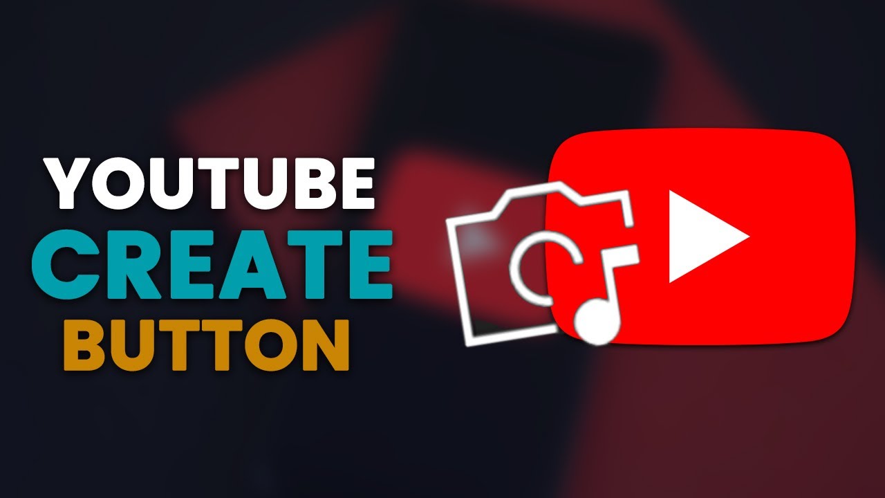 How to Use YouTube Create Feature | YouTube New Create Option (YouTube ...