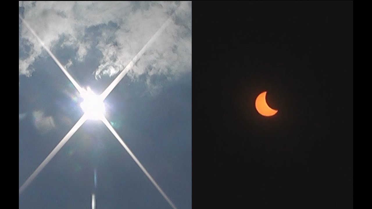 The Eclipse of 2017 - UFO Sighting at 4:39? - YouTube