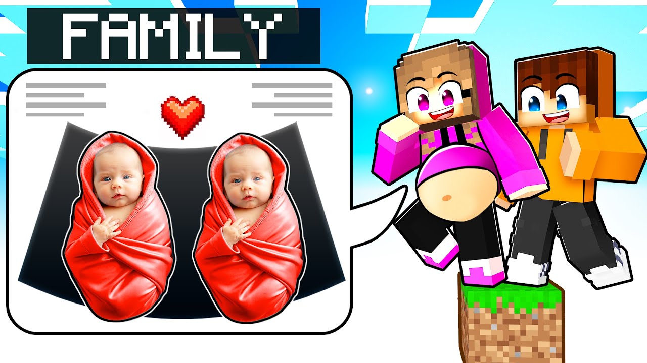 Gracie is PREGNANT with ULTRA REALISTIC FAMILY in Minecraft - YouTube
