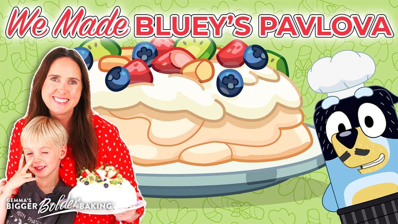 How to Make Pavlova Just Like in Bluey (Step-by-Step!) - YouTube