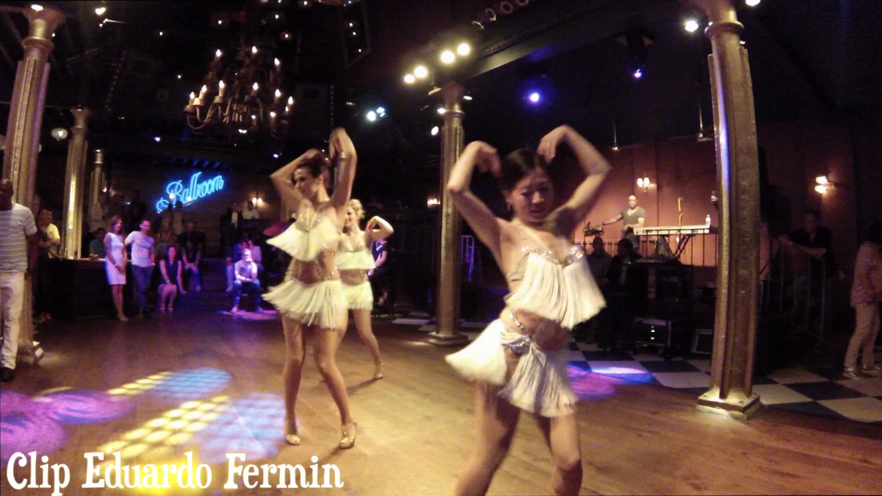 Alina's salsa Ladies by eduardo - YouTube