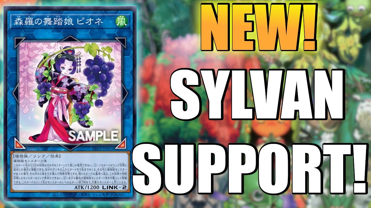 NEW SYLVAN LINK MONSTER! SYLVAN SUPPORT! Yu-gi-oh! - YouTube