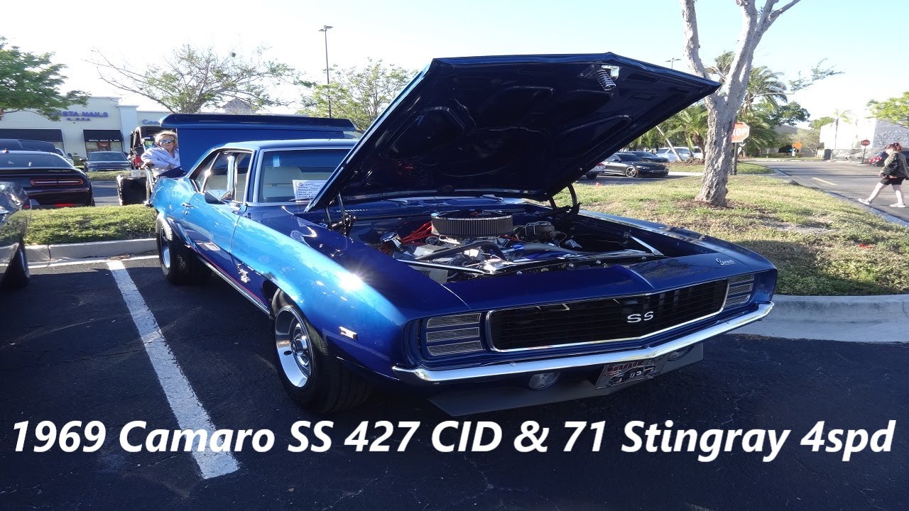 Camaro SS and Stingray at the Car Show - YouTube