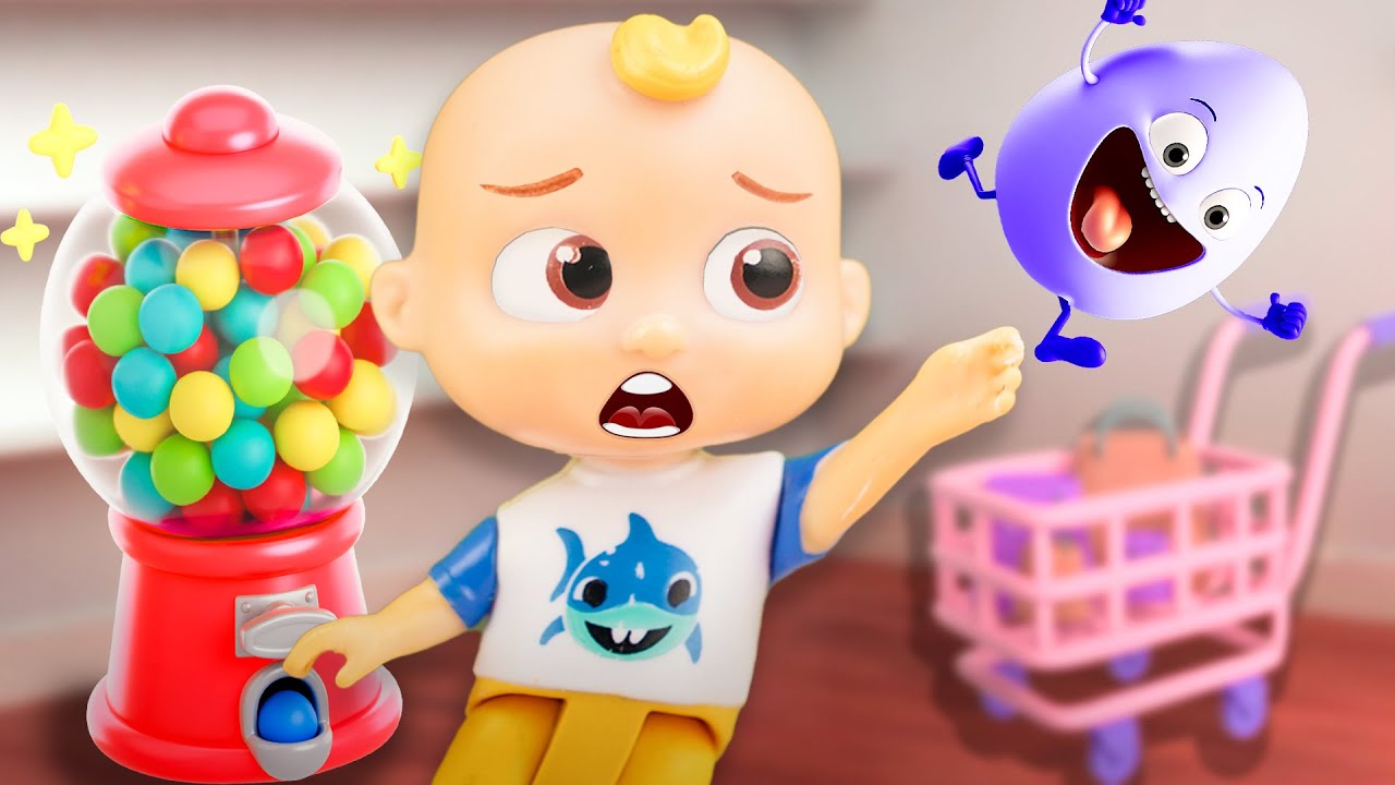 Humpty Dumpty Grocery Store + Ouchie Ouch | CoComelon Toys Nursery ...