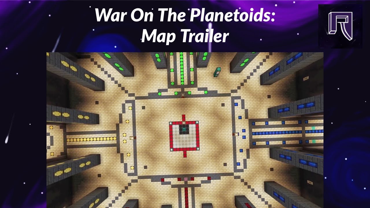 Minecraft: War On The Planetoids - Map Trailer - YouTube
