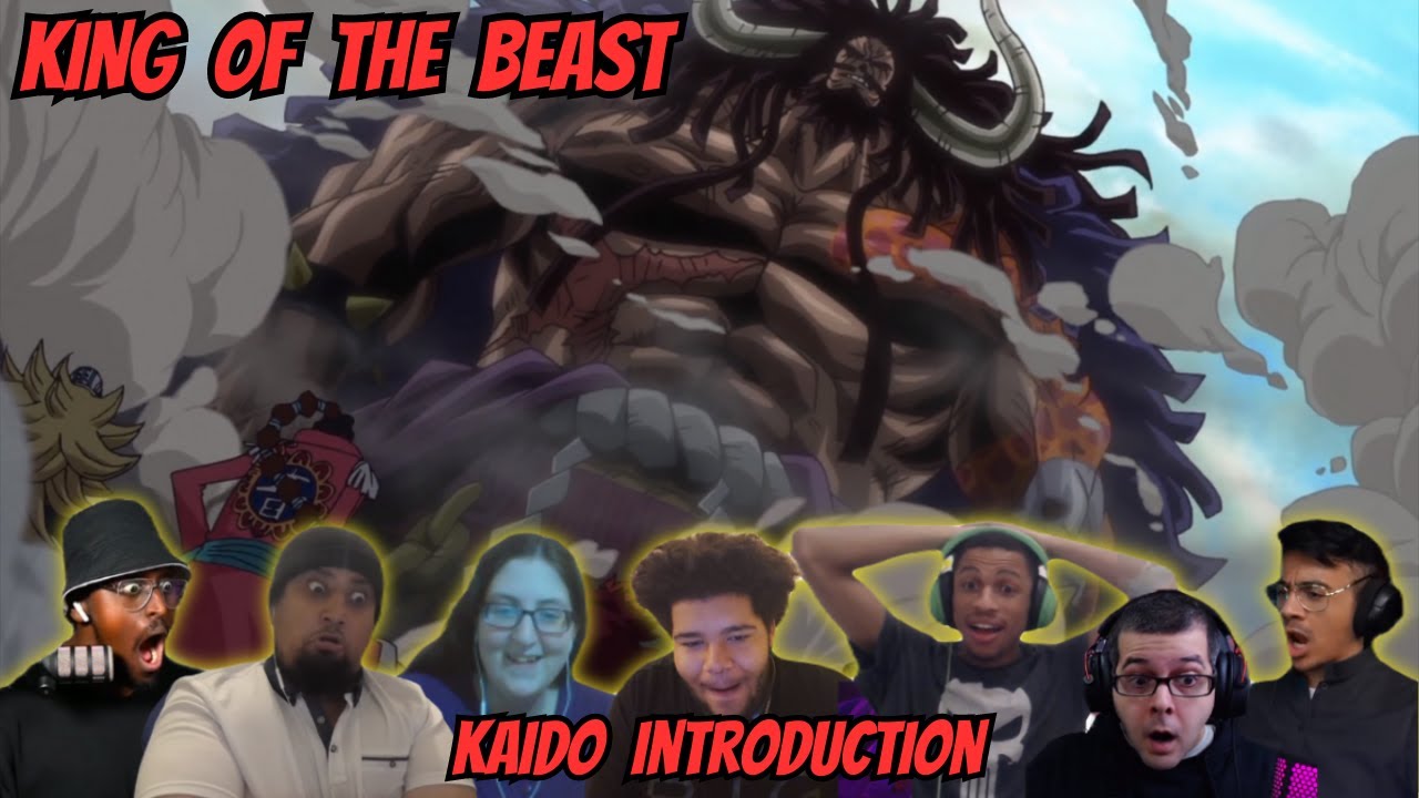 Kaido the king of the BEAST - Kaido's Introduction - One piece - YouTube