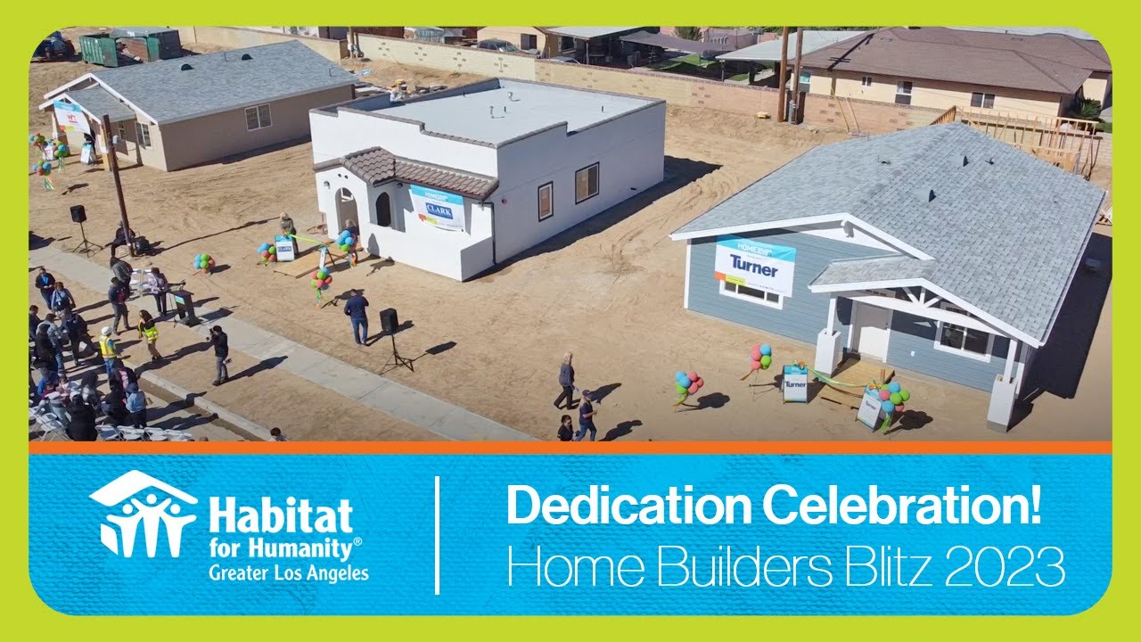 Family. Faith. Future: Home Builders Blitz Dedication - YouTube