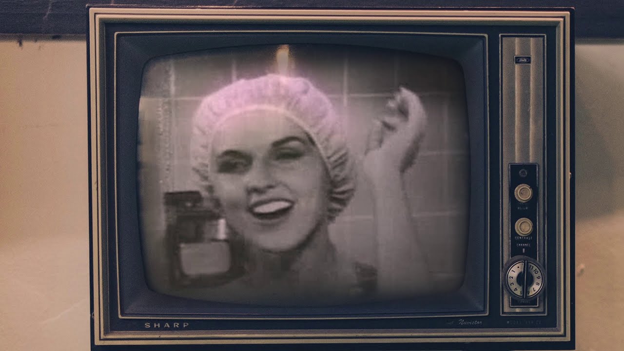 Vintage 1960s TV Commercial for Camay Soap (retro composite model ...