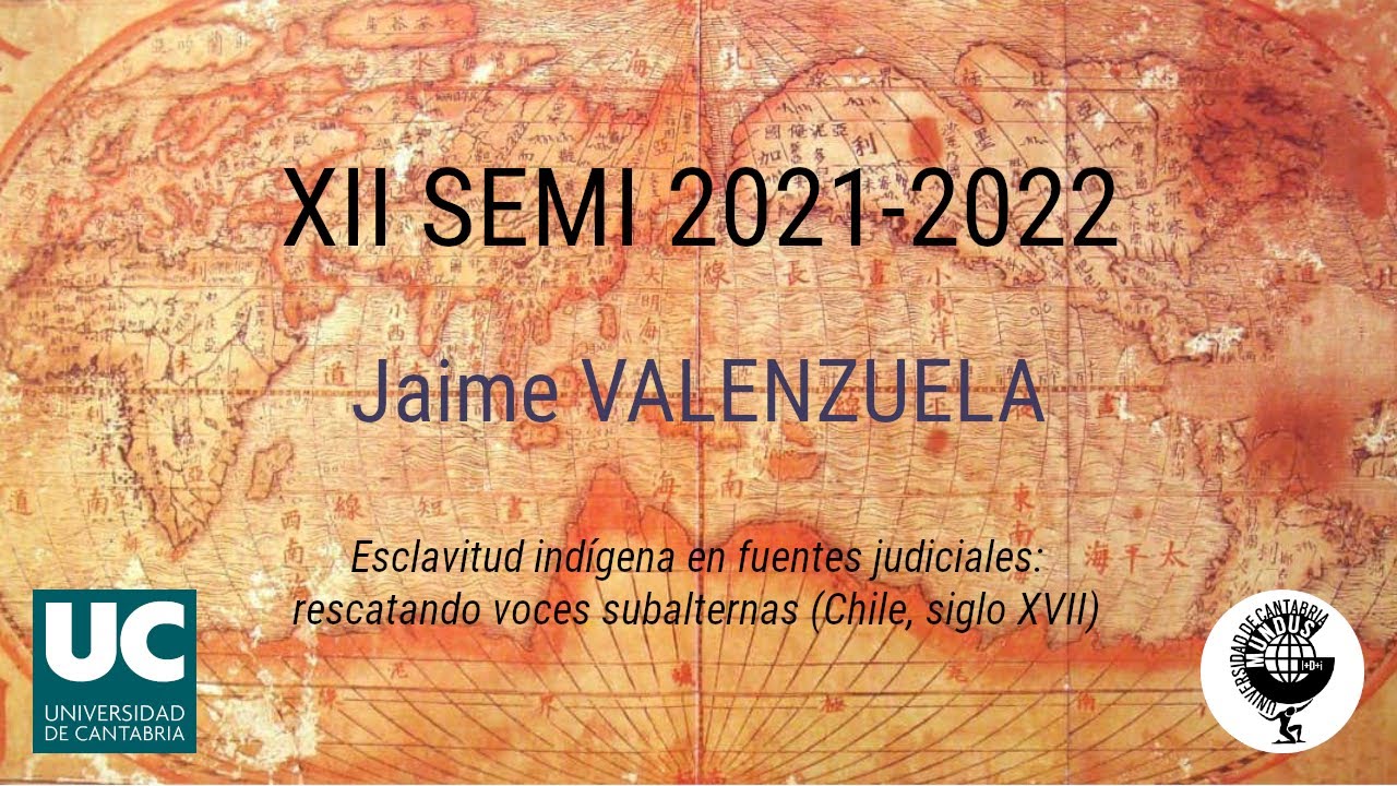 Jaime Valenzuela, Pontificia Universidad Católica de Chile - XII SEMI ...
