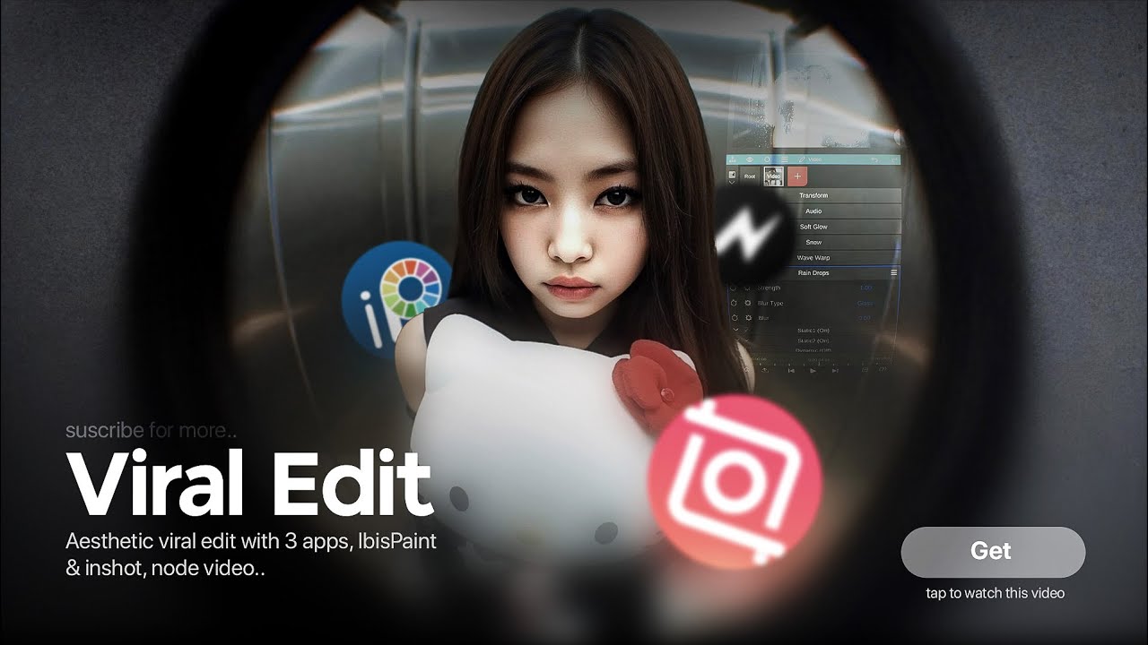 Aesthetic Viral Edit Tutorial ☆ - YouTube
