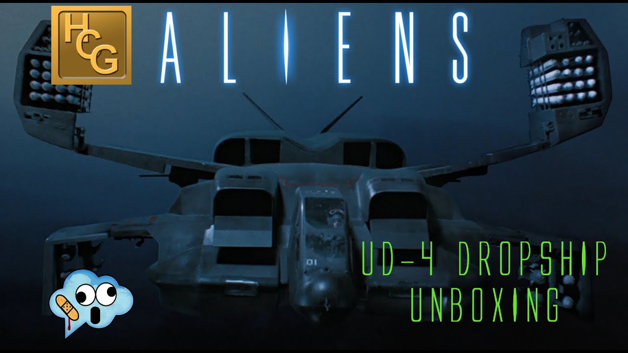 Unboxing the Hollywood Collectibles Group Aliens Dropship and APC ...