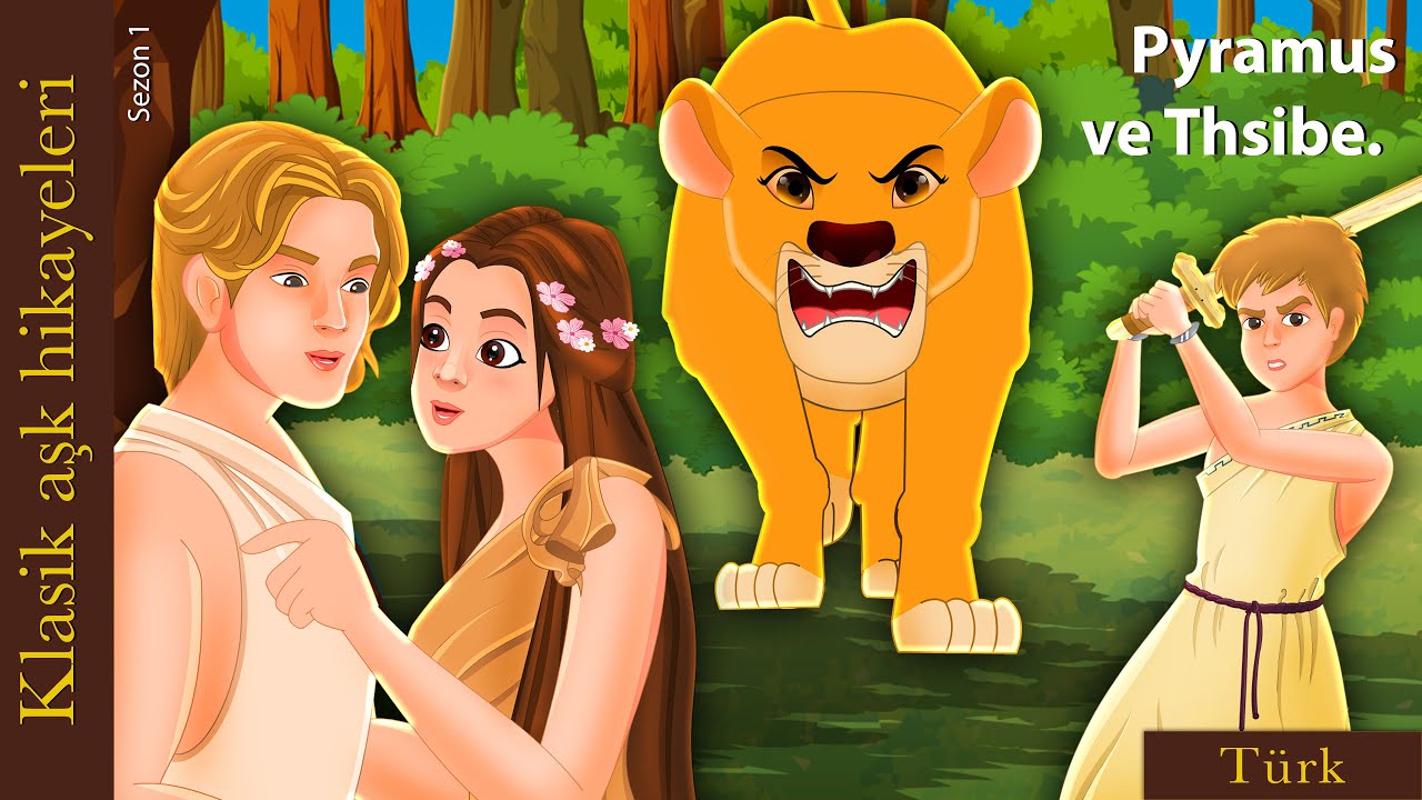 Pyramus ve Thisbe | Pyramus and Thisbe in Turkish | @TürkiyeFairyTales - YouTube