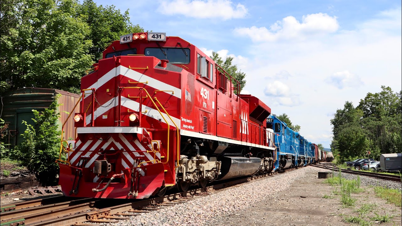 Pan Am SD40s, VTR SD70M-2, CP SD70ACu, Guilford GP40-2LW, & More... EMD ...