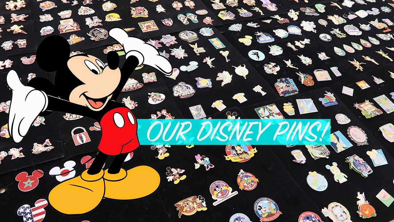 Our Entire Disney Pin Collection...20 Years Of Collecting!! 2020 - YouTube