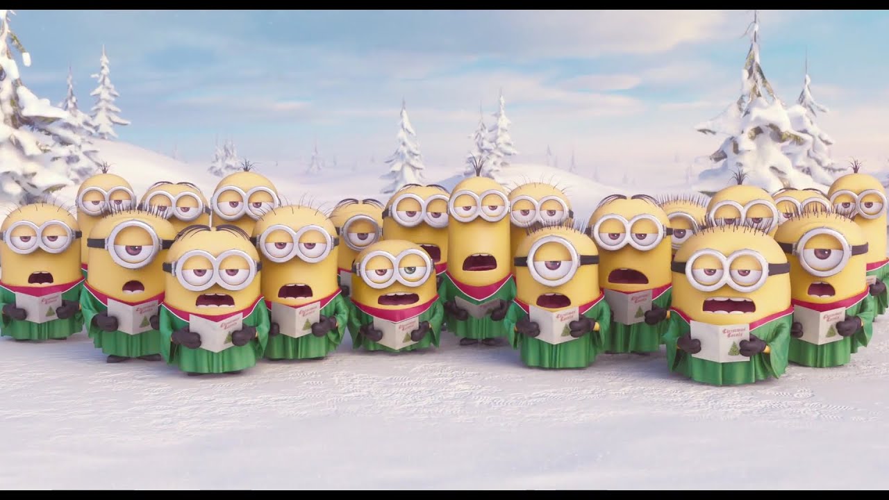 미니언즈 MINIONS 웹 예고편 - Tree Lighting Ceremony - YouTube
