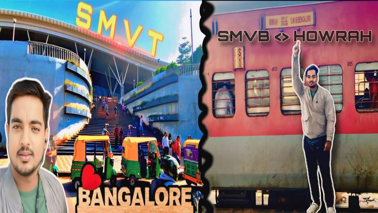 India’s1st AC Railway Station Smvt railway station Bangalore | Smvb ...