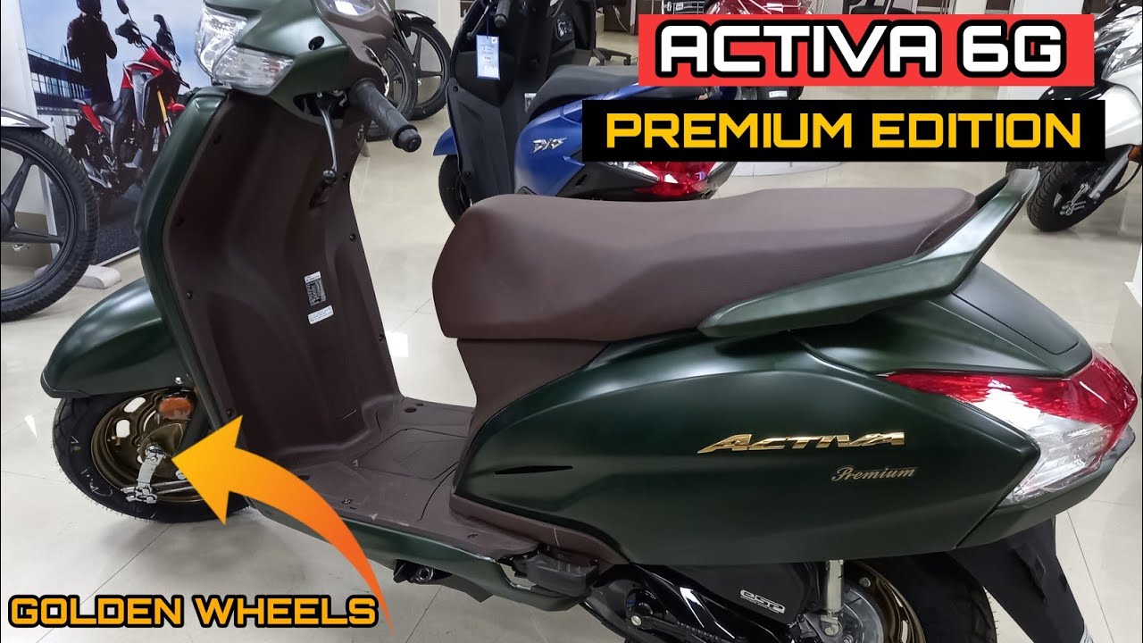 New 2022 Honda Activa 6G Premium Edition Review - YouTube