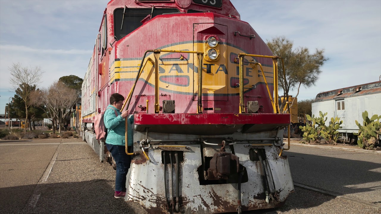 Barstow Railroad Museum in California - YouTube