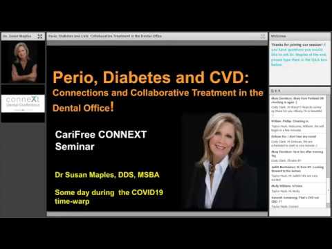 Perio, Diabetes and CVD with Dr. Susan Maples - YouTube