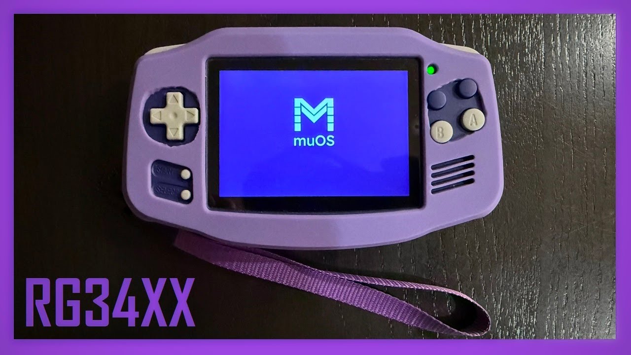 Anbernic RG34XX Showcase, Gameplay, & Accessories! - YouTube
