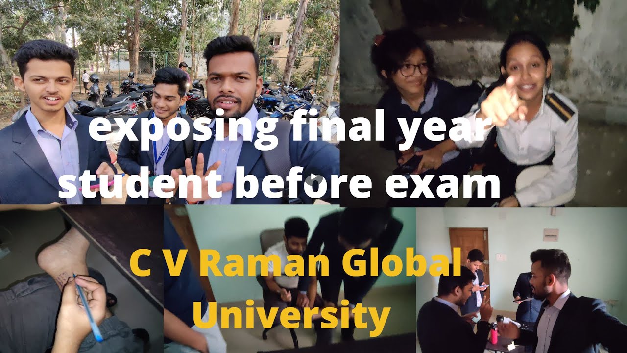 Exposing final year students private engineering college #CVRGU #vlog ...