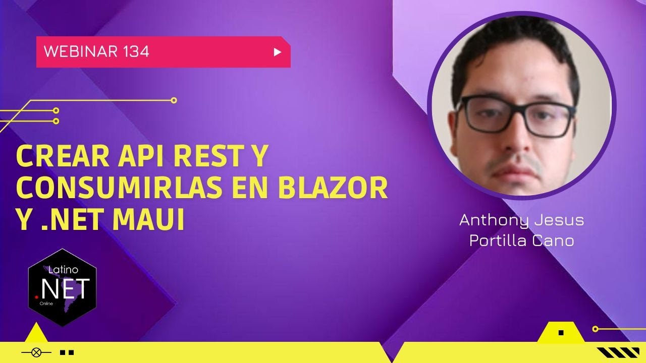Crear API REST y consumirlas en Blazor y .NET MAUI - YouTube